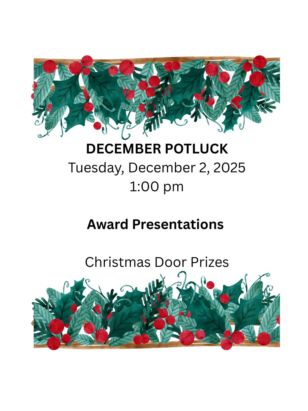 Events – Bobcaygeon & District Horticultural Society